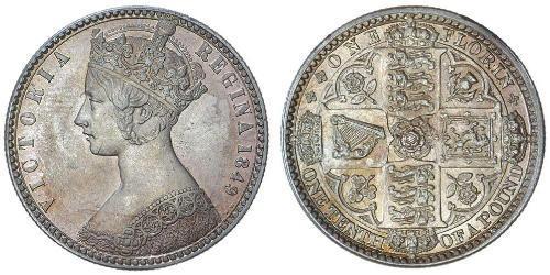 1 Florin 1849 | Prices & Values KM-745